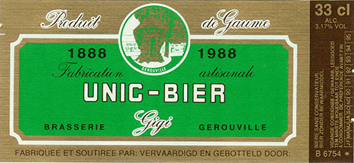 Unic-Bier - BeerPlanet.net