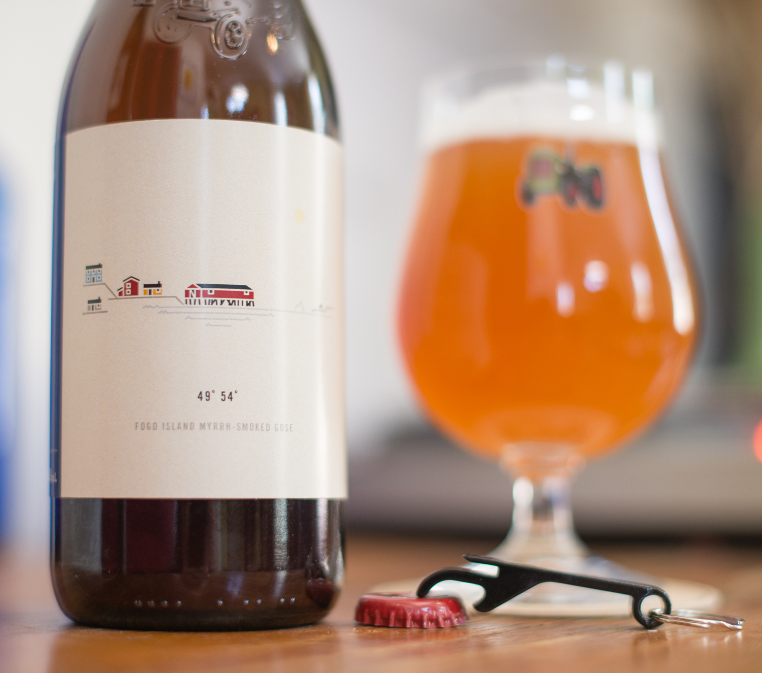 Beau’s beer 49º 54º made with ingredients foraged on NL’s Fogo Island ...